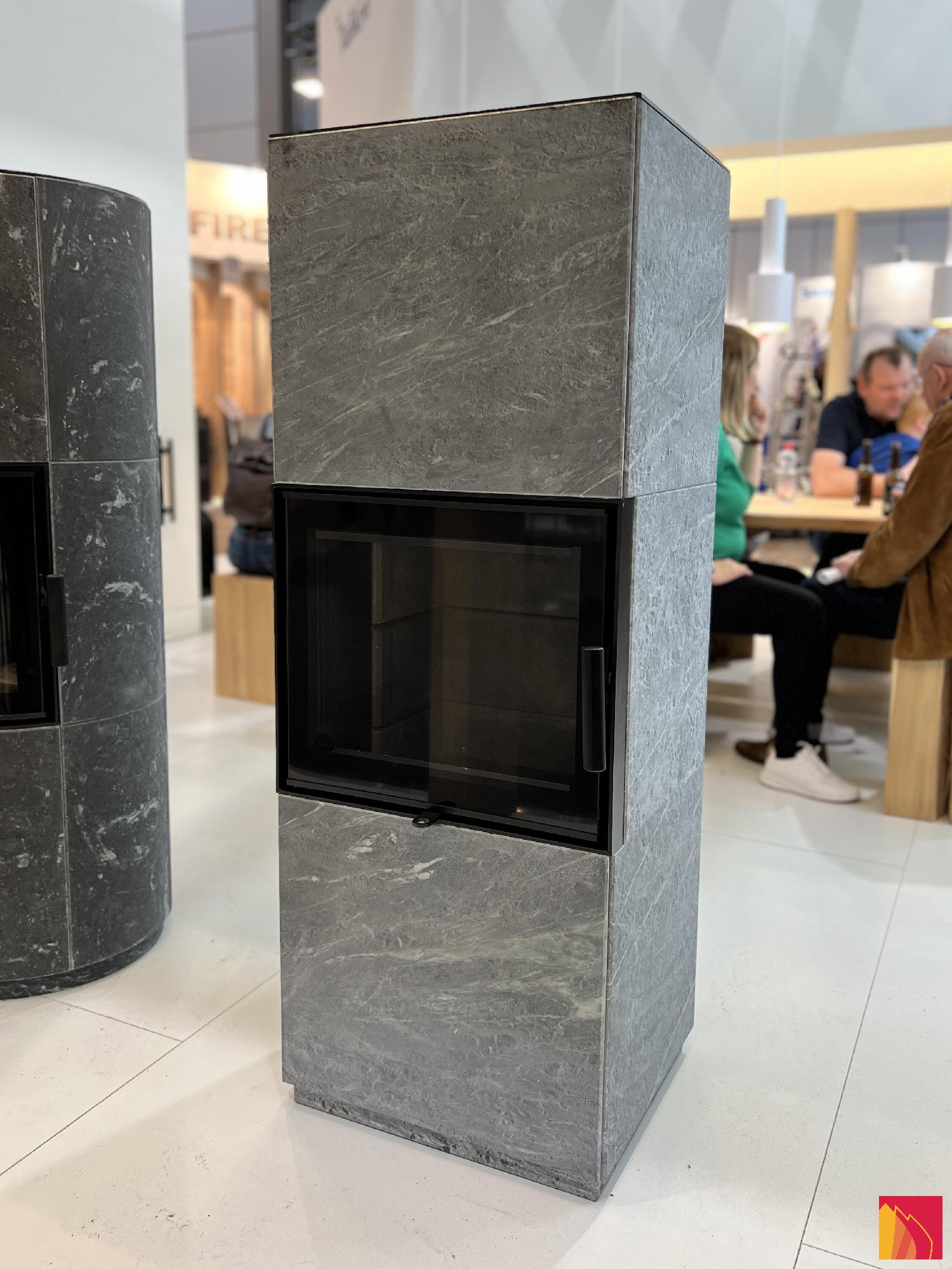 Tulikivi KORPI - Zeepsteenmassa-houtkachel